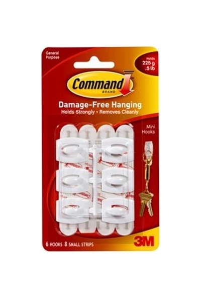 Command 17006-BULK Askı Bant 6 Adet Askı - 8 Adet Bant Command 17006-BULK Askı Bant 6 Adet Askı - 8 Adet Bant