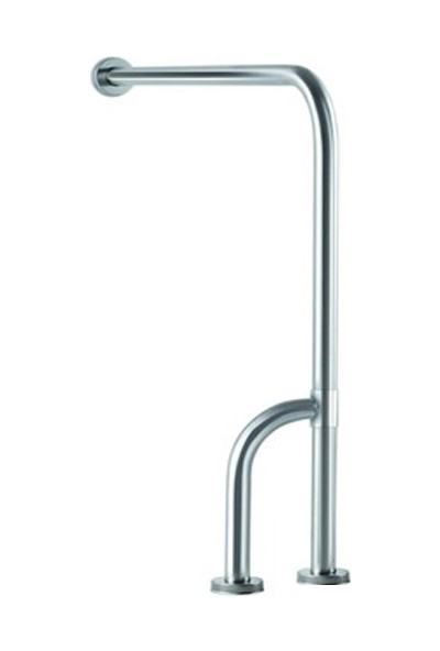 Aksesuaros Yerden Duvara Destek Ayaklı Engelli Tutunma Barı