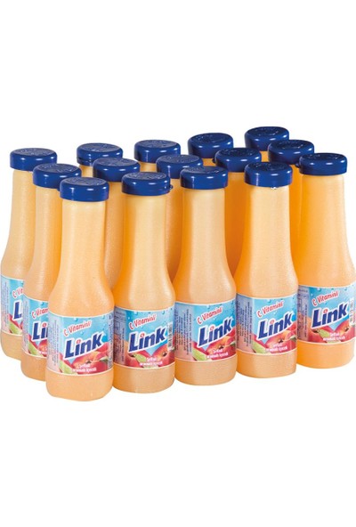 Link Şeftali Aromalı İçecek 200 ml (15'li) Link Şeftali Aromalı İçecek 200 ml (15'li)
