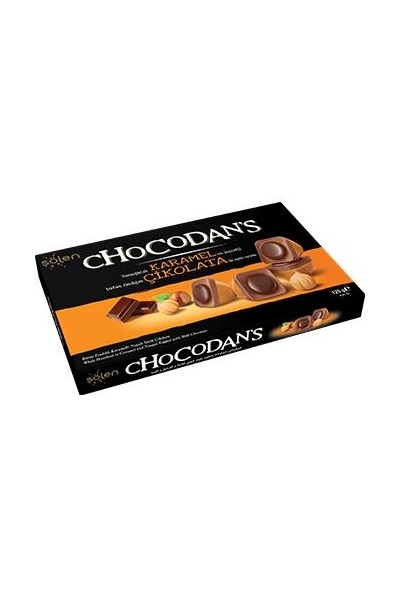 Şölen Chocodan'S Tüm Fındıklı Karamelli Çikolata 125 gr