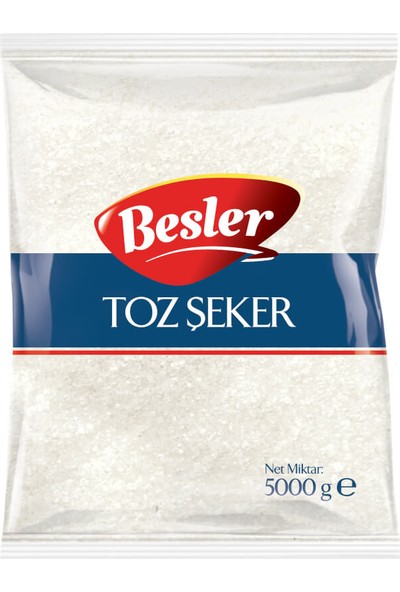 Besler Toz Şeker 5 kg Besler Toz Şeker 5 kg