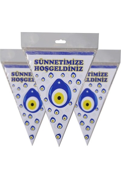Happy Land Sünnetime Hoşgeldiniz Flama Açılır Üçgen Bayrak Süs 2 Metre Happy Land Sünnetime Hoşgeldiniz Flama Açılır Üçgen Bayrak Süs 2 Metre