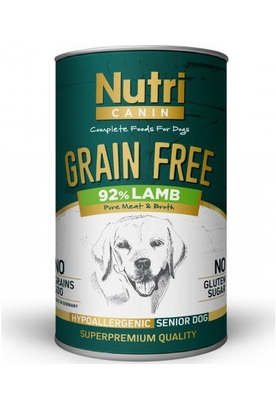 Nutri Canin G.F. Senior Lamb Sweet Potatoes 400 g Nutri Canin G.F. Senior Lamb Sweet Potatoes 400 g