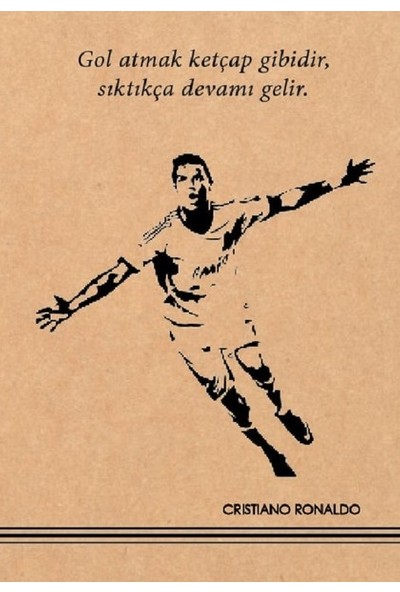Cristiano Ronaldo Kraft Defter Cristiano Ronaldo Kraft Defter