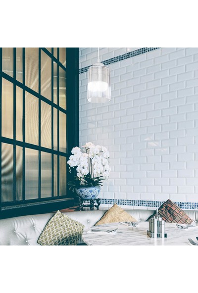 Modelight Optik Üçgen Şeffaf Sarkıt