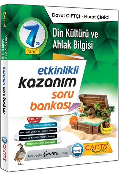 Çanta 7. Sınıf Din Kültürü Kazanım Soru Bankası