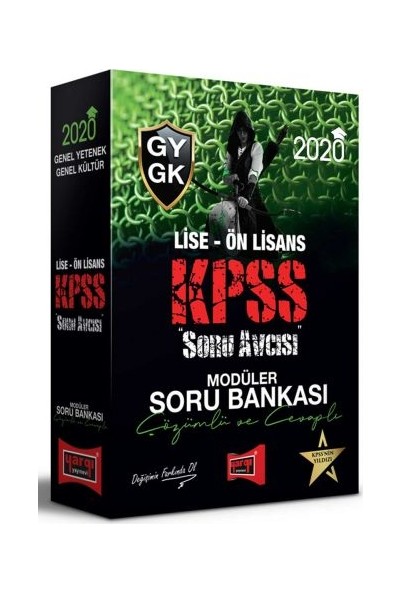 Yargı Yayınevi 2020 KPSS Soru Avcısı Lise-Ön Lisans Genel Yetenek - Genel Kültür Çözümlü Ve Cevaplı Modüler Soru Bankası Yargı Yayınevi 2020 KPSS Soru Avcısı Lise-Ön Lisans Genel Yetenek - Genel Kültür Çözümlü Ve Cevaplı Modüler Soru Bankası