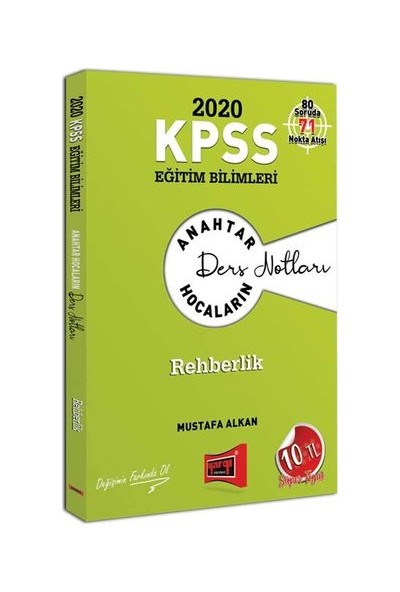 Yargı Yayınevi 2020 KPSS Eğitim Bilimleri Rehberlik Ders Notları Yargı Yayınevi 2020 KPSS Eğitim Bilimleri Rehberlik Ders Notları