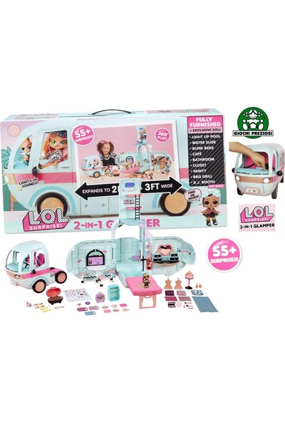 L.O.L. Surprise L.O.L. Bebek Sürpriz Karavanı Sesli ve Işıklı 2in1