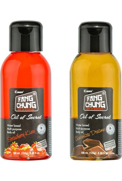 Fang Chung Çikolata + Çilek Aromalı Masaj Yağı - 100ml Fang Chung Çikolata + Çilek Aromalı Masaj Yağı - 100ml