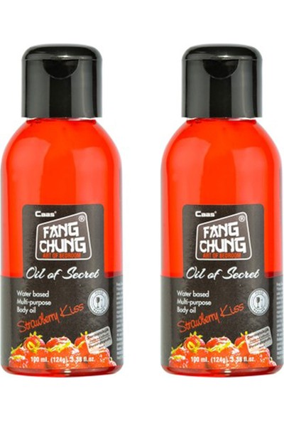 Fang Chung Çilek Aromalı Masaj Yağı - 100ml x 2 Adet Fang Chung Çilek Aromalı Masaj Yağı - 100ml x 2 Adet