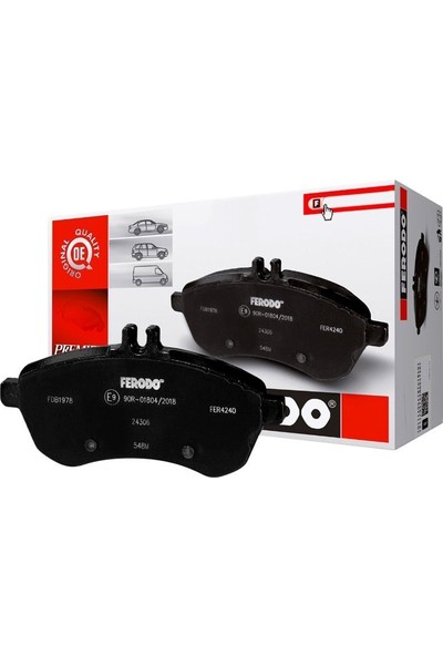 Ferodo On Fren Balatası Fiat Scudo III-Citroen Jumpy III-Peugeot Expert III 2.0i-1.6HDI Ferodo On Fren Balatası Fiat Scudo III-Citroen Jumpy III-Peugeot Expert III 2.0i-1.6HDI