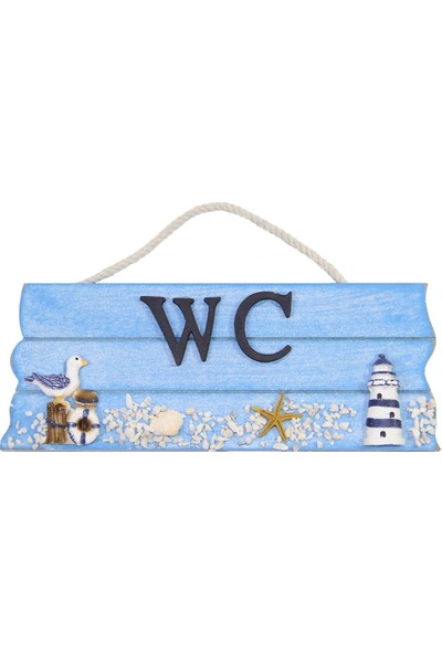 Dekorsende Denizci WC Yönlendirme Tabelası Dekorsende Denizci WC Yönlendirme Tabelası