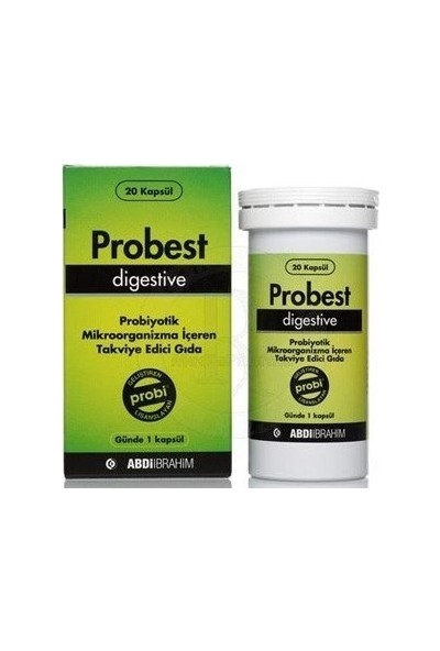 Probest Digestive probiyotik 20 Kapsül ABD150800 Probest Digestive probiyotik 20 Kapsül ABD150800