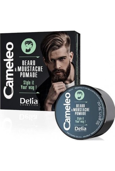 Delia Cameleo Beard & Moustache Saç Sakal ve Bıyık Pomade 50 g