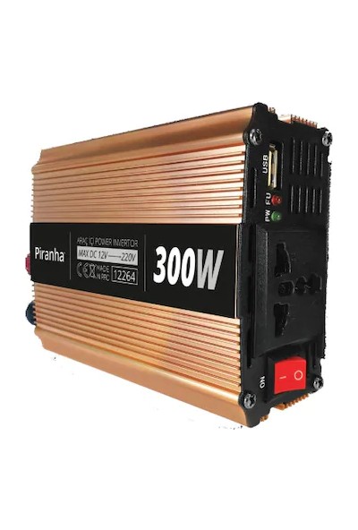 Piranha 12264 Voltaj Çevirici Invertör 300W