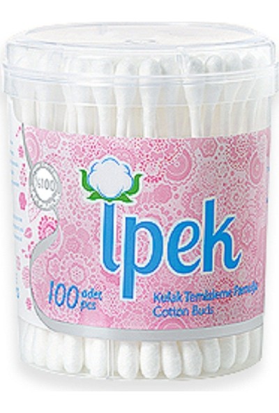 Ipek Kulak Temizleme Pamuğu 100'LÜ 12'li Set Ipek Kulak Temizleme Pamuğu 100'LÜ 12'li Set