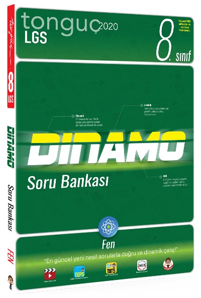 Tonguç Akademi 8. Sınıf Fen Bilimleri Dinamo Soru Bankası