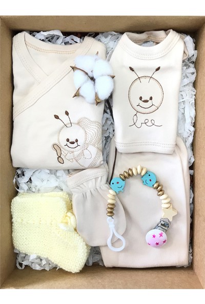 Bebek Hediyelerim Organik Sevimli Bebek Hediyesi Kız