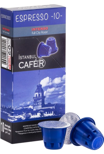 İstanbul Cafer Kapsül Kahve Espresso 10 Kapsül İstanbul Cafer Kapsül Kahve Espresso 10 Kapsül