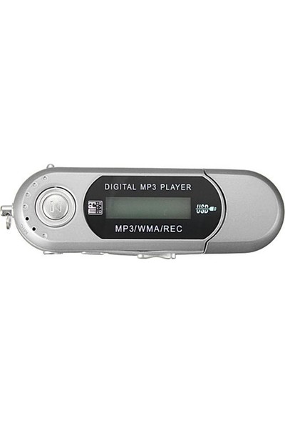 Kensa 2 GB Pilli Mp3 Çalar Ses Kayıt ve LCD Ekran Gri Kensa 2 GB Pilli Mp3 Çalar Ses Kayıt ve LCD Ekran Gri