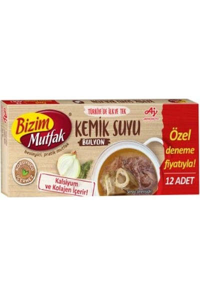 Bizim Mutfak Kemik Suyu Bulyon 120 gr Bizim Mutfak Kemik Suyu Bulyon 120 gr