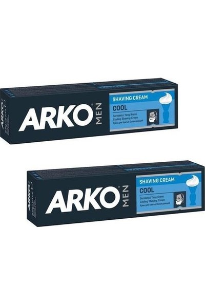 Arko Tıraş Kremi Cool 100 gr x 2'li Set