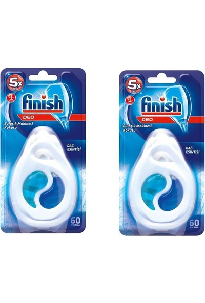 Finish Makine Kokusu Dağ Esintisi 60 Yıkama x 2'li Set