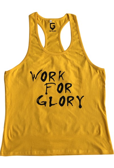 Top Glory Fitness Gym Tank Top Atlet Sporcu Atleti 5039