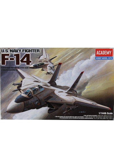 Academy 12608 1/144 F-14 Savaş Uçağı Maketi Academy 12608 1/144 F-14 Savaş Uçağı Maketi