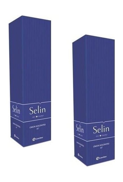 Selin Limon Kolonyası 400 ml x 2'Li Set