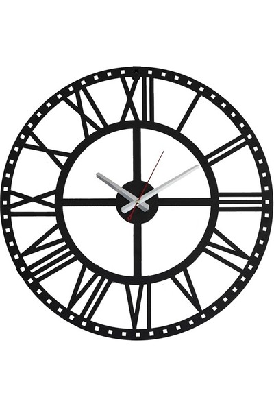 Makeart Home 50 cm Metal Duvar Saati 403