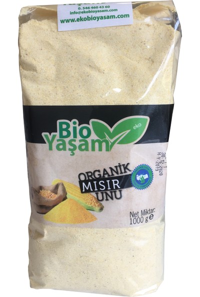 Bio Yaşam Organik Mısır Unu 1 kg Bio Yaşam Organik Mısır Unu 1 kg