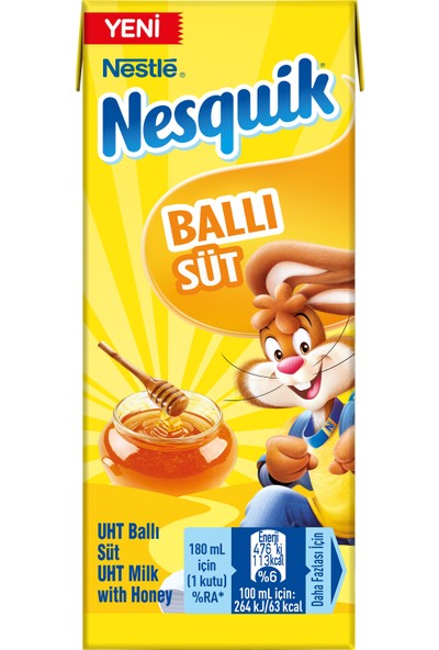 Nesquik Ballı Süt 180 Ml