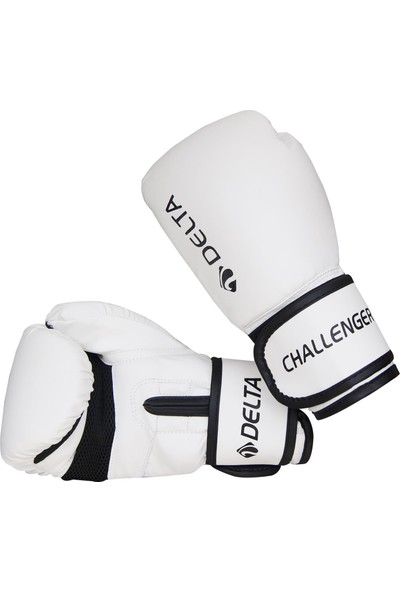 Delta Challenger Dura-Strong Beyaz-Siyah Boks Eldiveni Delta Challenger Dura-Strong Beyaz-Siyah Boks Eldiveni
