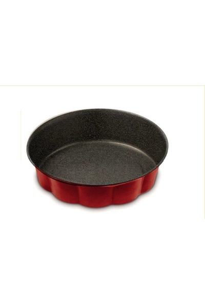 Aryıldız Granit Çiçek Kalıp 26 Cm Kırmızı