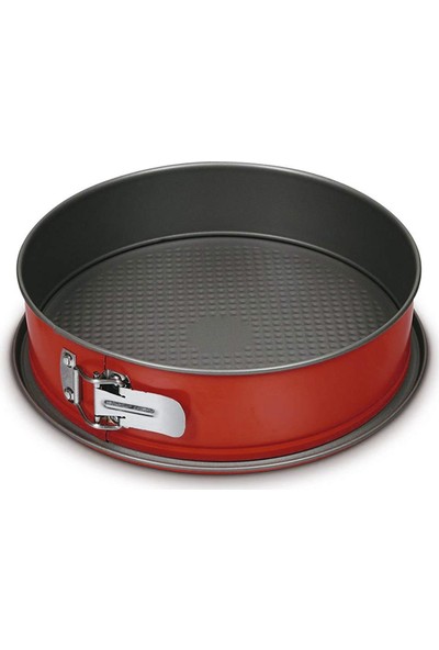 Aryıldız Granit Kelepçeli Kek Kalıbı 26 Cm Kırmızı