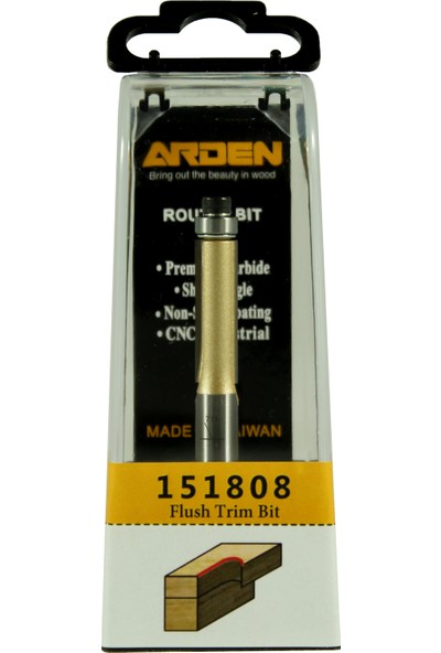 Arden Rulmanlı Freze Ucu