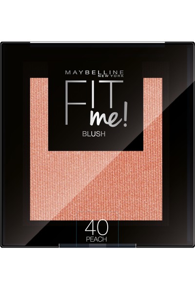 Maybelline New York Fit Me Allık - 40 Peach Maybelline New York Fit Me Allık - 40 Peach