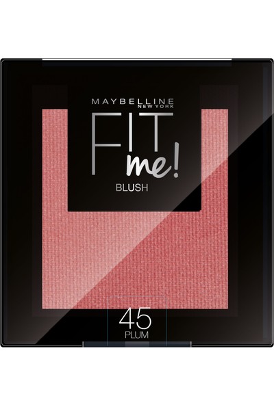Maybelline New York Fit Me Allık - 45 Plum Maybelline New York Fit Me Allık - 45 Plum