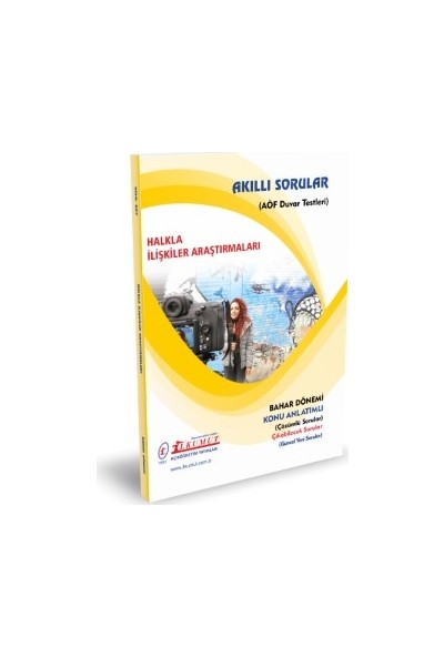 İlkumut AÖF - Halka İlişkiler Araştırmaları