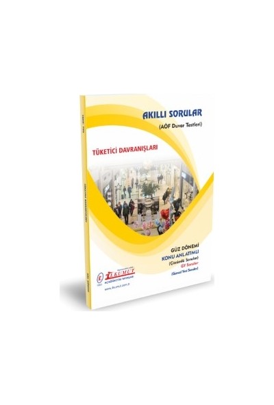 İlkumut AÖF - Tüketici Davranışları