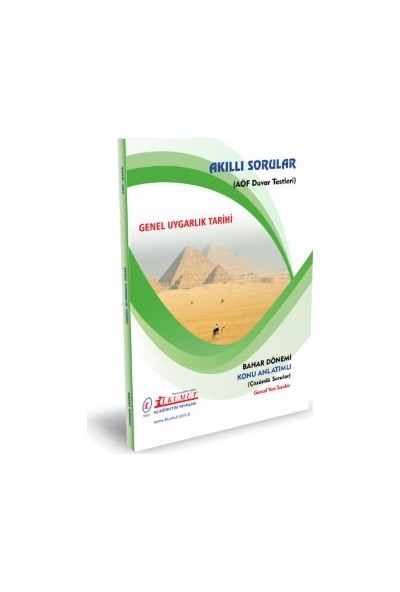 İlkumut AÖF - Genel Uygarlık Tarihi