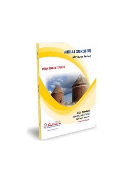 İlkumut AÖF - Türk İdare Tarihi