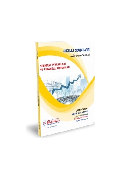 İlkumut AÖF - Sermaye Piyasaları ve Finansal Kurumlar İlkumut AÖF - Sermaye Piyasaları ve Finansal Kurumlar