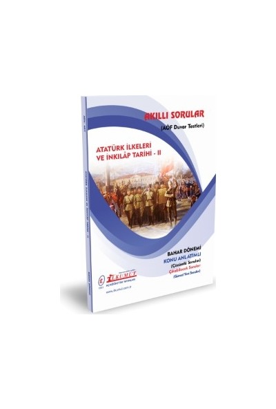 İlkumut AÖF - Atatürk İlkeleri ve Inkılap Tarihi - II