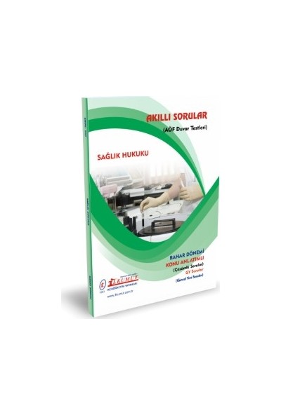 İlkumut AÖF - Sağlık Hukuku