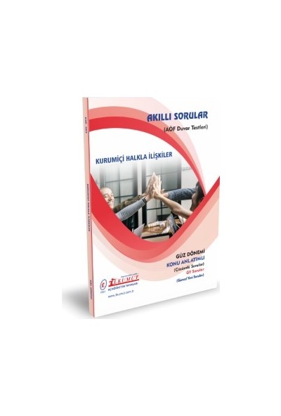 İlkumut AÖF - Kurumiçi Halkla İlişkiler