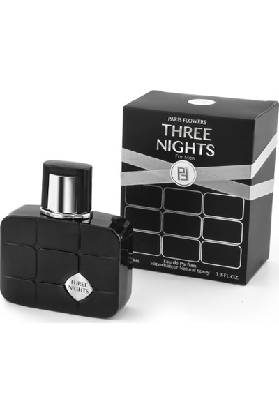 Paris Flowers Three Nights Edp 100 ml Erkek Parfüm Paris Flowers Three Nights Edp 100 ml Erkek Parfüm