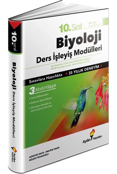 Aydın Yayınları10. Sınıf Biyoloji Ders İşleyiş Fasikülleri 3 Modül Kitapçık Aydın Yayınları10. Sınıf Biyoloji Ders İşleyiş Fasikülleri 3 Modül Kitapçık